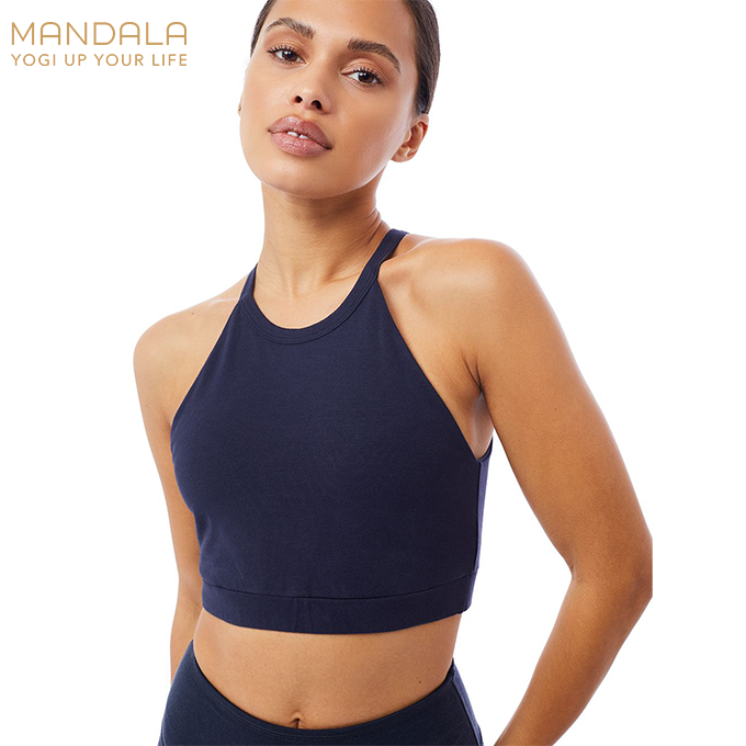 Mandala Halterneck Bra - tunnel – little yoga store